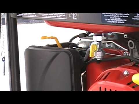 Honeywell Portable Generators - How to Start Your Electric Start Portable Generator