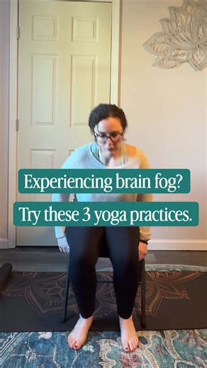 Brain fog is one of the most frustrating symptoms of autoimmune disorders and chronic illness. When you feel like you can't focus or you can't remember anything, gentle movement and breathwork can help wake your brain up. 3 yoga practices that may help improve focus and cognitive function: • Contralateral movements • Cat–cow (synchronize breath with movement) • Alternate nostril breathing These practices stimulate coordination between both sides of the brain, circulation, and nervous system bala