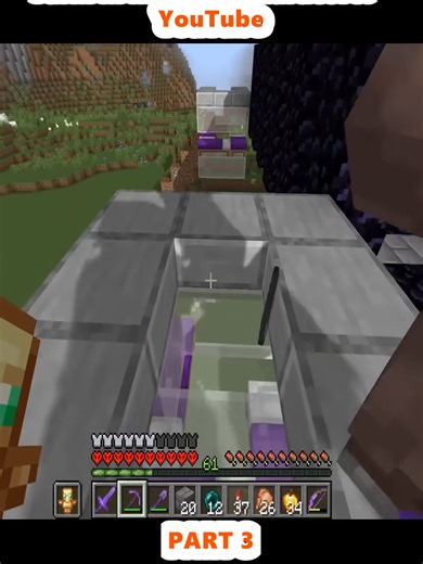 Ultimate Gold, Iron, and Emerald Farm in Minecraft Hardcore