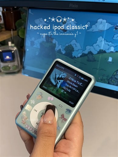 been using my innioasis y1 like CRAZY for the past month! 🎧 °•♡°•♡°♡•° thinking of making a video of showing my mp3 player collection & talking about the different features 'n things, but this will be in one of my upcoming yapping videos since I've been REALLY obsessed with certain tech & hobbies, so stay tuned!