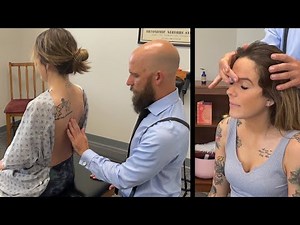 Calming Crunch *ASMR Cracks & Relax & Fall Asleep Chiropractic Video.