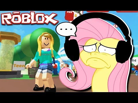 Fluttershy plays.. Roblox 🍉| *sighs gently*