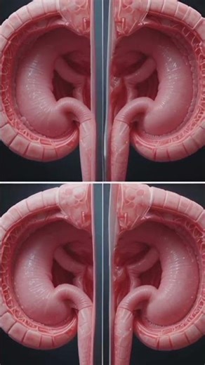Healthy vs Diseased Urinary Bladder | Cinematic Medical Comparison#BladderAnatomy#MedicalAnatomy.
