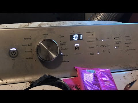 Maytag Dryer MEDB835DW Review (End of cycle chime video)