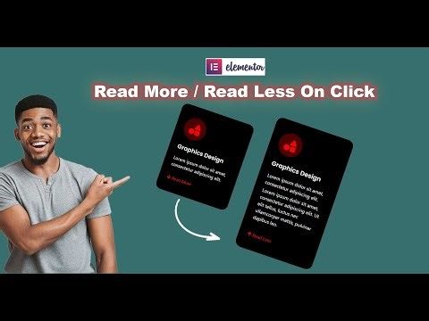 Read More / Read Less On Click With Elementor | Tips & Tricks