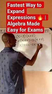 Fastest Way to Expand Expressions 🔥 | Algebra Made Easy for Exams