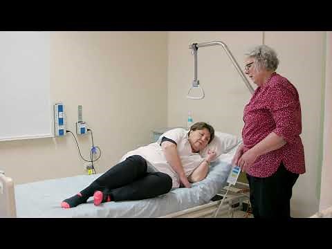 Able to Assist (A) Skills: Assist a patient from lying to sitting on the side of the bed