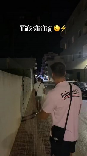 Hilarious Lightning Reaction Caught on Camera