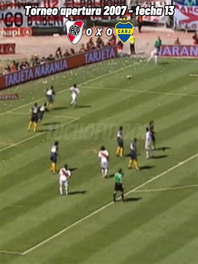 Torneo apertura 2007 - fecha 13 / River Plate vs Boca Juniors ¿El mayor baile de los superclásicos?