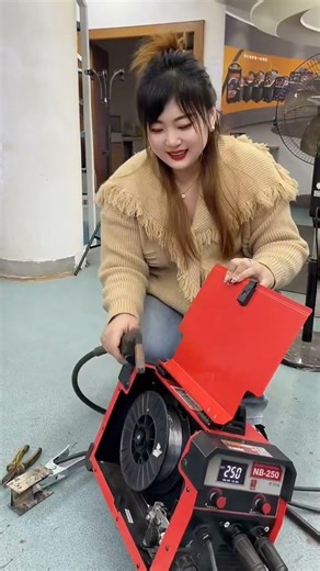 Detailed tutorial on installing welding wire #Multifunctional welding machine