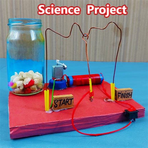 25K views · 169 reactions | Awesome buzz wire game | How to Make Amazing Buzz Wire Game at Home | Rana Craft | Facebook