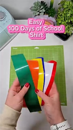 🍎 Ready for the 100th day of school? ✨ Watch how easy it is to create a custom 100 Days shirt using high-quality HTV and a festive design from Creative Fabrica! ✂️👕 Whether you’re crafting for your little ones or making a special tee for a teacher, this project is the perfect way to celebrate reaching that big milestone. Just grab your favorite vinyl, hit cut, and press! 🎒💯 Pro-Tip: Check out our huge library of 100 Days of School SVGs to find the perfect match for your student’s personality