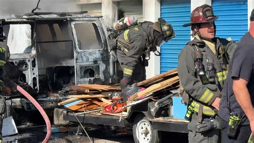Wayne Township and Decatur Township fire departments responded to Storage Express on South Lynhurst Drive early this afternoon to a vehicle fire that had extended into several storage units. Firefighters had to use rotary power saws to gain access to the storage units and extinguish the fire that had extended into the tightly packed containers. Firefighters simultaneously had to extinguish a vehicle fire that was leaking gasoline just outside the storage containers. Firefighters brought the fire