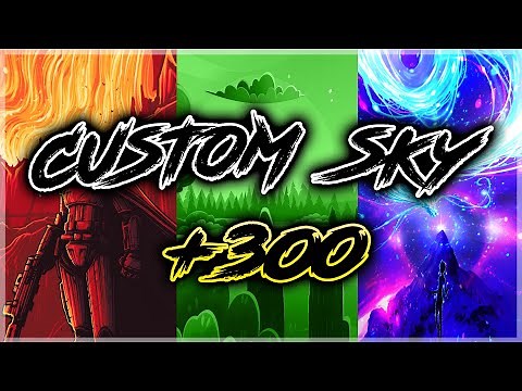 MINECRAFT CUSTOM SKY OVERLAYS RELEASE (+300 OVERLAYS)