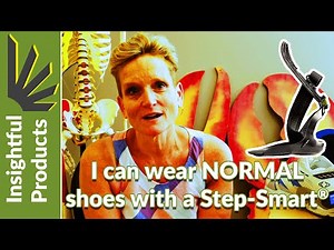 AFO Brace that I can wear NORMAL shoes with! Meet The Step-Smart!