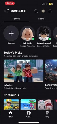What is this new Roblox home page?