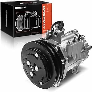 A-Premium Air Conditioner AC Compressor with Clutch Compatible with Chrysler Plymouth & Dodge Dakota B150 B250 B350, D150 D250, Ramcharger W100