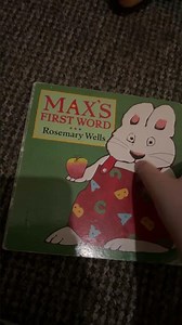 Max first word book, Rosemary wells review 1998