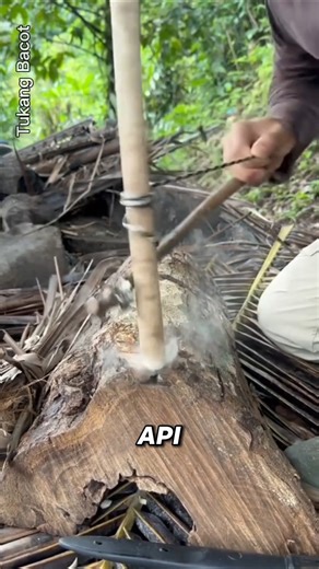 Cara membuat api ala nenek moyang