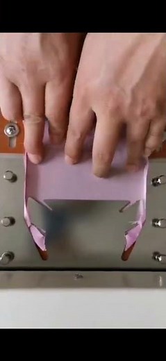 pocket creasing machine