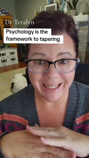Psychology is the framework to tapering. Not the calendar. Not the pill cutter. Not the spreadsheet. Those are the mechanics. The method lives in the mind. Tapering is: • trusting the process when your body is loud • tolerating discomfort without catastrophizing it • noticing fear without obeying it • choosing consistency over control battles • holding your own narrative while your brain rewires • understanding that symptoms don’t mean danger, they mean adaptation A taper plan tells you how much