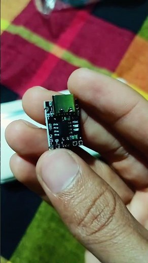 Ultra small Type C Charging module board model TP4056 #module #board #powerdevices #powercircuit