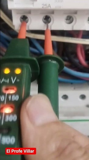 Voltage measuring probes #basicelectricity #electriccurrent #electricity #electrons