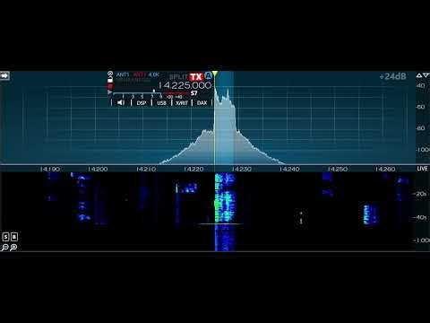 9K2KO from City of Kuwait - Big Pile-up on 20 meters