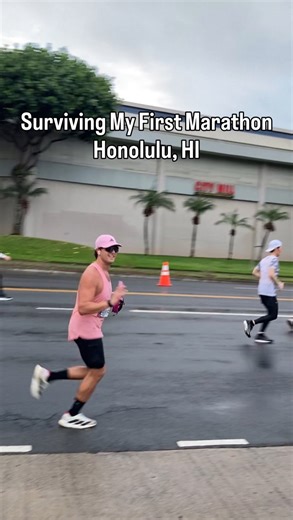 Symon Says on Instagram: "First marathon = automatic PR right? 😅 #marathon #hawaii #runner"