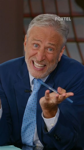 Jon Stewart has his say on the The Late Show with Stephen Colbert cancellation 👀 #TheDailyShow #JonStewart #StephenColbert #TheLateShowWithStephenColbert #Foxtel | Foxtel