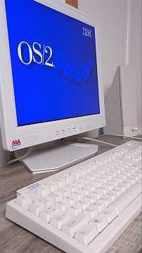 Booting OS/2 WARP 4.0 on an IBM Aptiva 2139-E6U #shorts #vintagecomputer