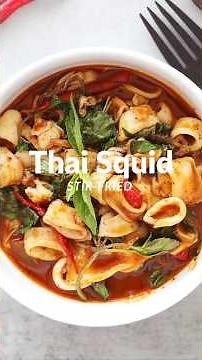 Thai Squid Stir-fry
