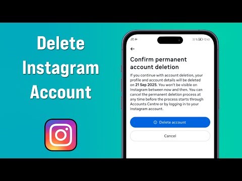 How to delete instagram account permanently in 2025 new update!