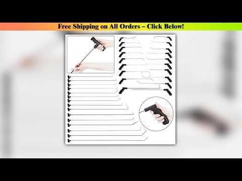 Super PDR Professional Auto Paintless Garage Equipment Hook Push Rods Car Dent