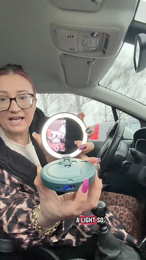Say hello to the ultimate beauty-tech must-have ✨ This Makeup Style Compact isn’t just cute — it’s powerful. Featuring a built-in power bank to charge on the go, a mirror for touch-ups, a cell light for perfect selfies, and a hand warmer for cosy comfort anytime. Perfect for nights out, travel, festivals, or those “I forgot my charger again” moments. Stylish, compact, and unbelievably handy. Watch the video to see why this little compact is a total lifesaver! 💄⚡ | Claire Walton - Mrs Swally - T