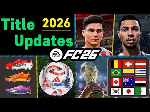 EA FC 26 NEWS | NEW CONFIRMED Title Updates - Real Faces, Additions & Licenses ✅