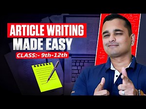 How to Write an Article for Class 12 I Step-by-Step Guide with Example - Rankplus