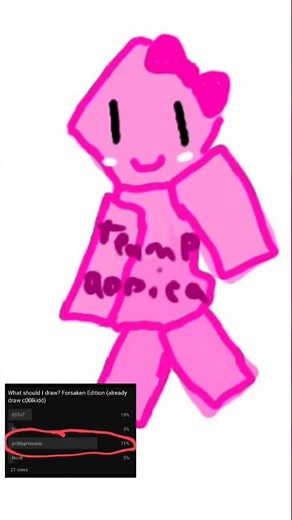 drawing Pr3ttyprincess from forsaken