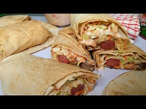 BEST BEEF SHAWARMA. HOMEMADE NIGERIAN BEEF SHAWARMA. EASY RECIPE