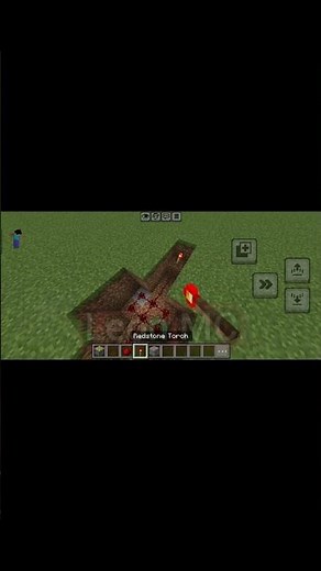 How to make Redstone Door🚪 in #minecraft #shorts