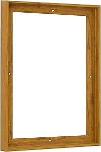Amazon.com: Pixy Canvas 18x24 inch Floater Frame for Canvas Paintings, Wood Panels, Canvas Panels & Stretched Canvas Boards. Floating Frame fits 5/8", 3/4" & max 7/8" Deep Artwork (Natural Oak 18 x 24 inch)