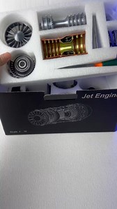 Assemble SKYMECHMAN 1/18 Turbofan Engine Model Kit WS-15 #Stirlingkit #turbofan https://bit.ly/3Fkbnjy | Stirlingkit