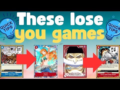 7 tips to win more games || One Piece TCG