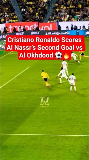 Cristiano Ronaldo Scores Al Nassr’s Second Goal vs Al Okhdood ⚽🔥#CristianoRonaldo