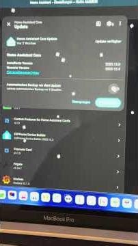 Update Zeit am SmartHome #homeassistant