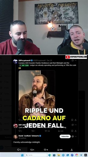 Ripple & Cardano? 😮