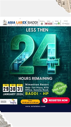 Less than 24 Hours Remaining ! The countdown is on for Asia Labex...