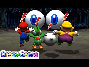 Mario Party 8 - All Funny Minigames Gameplay