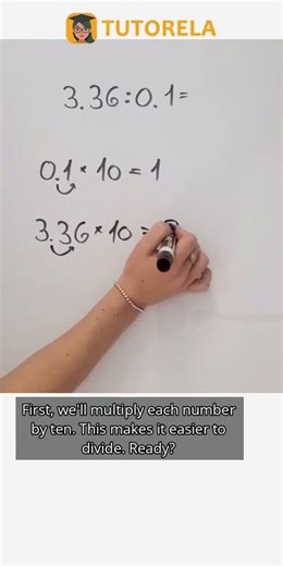 Solve 3.36 ÷ 0.1 Easily: Decimal Division Explained! #Math #DecimalFractions-Advanced