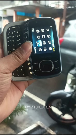 known for its unique design with a side QWERTY keyboard #gsm